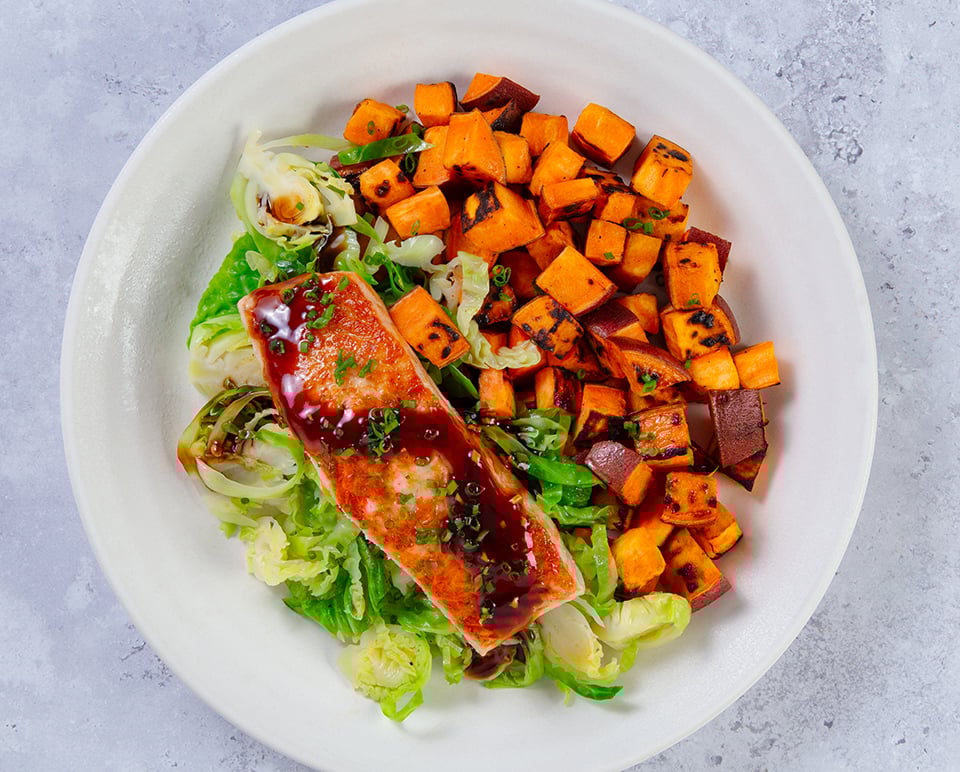 Honey Garlic Salmon - Trifecta Nutrition